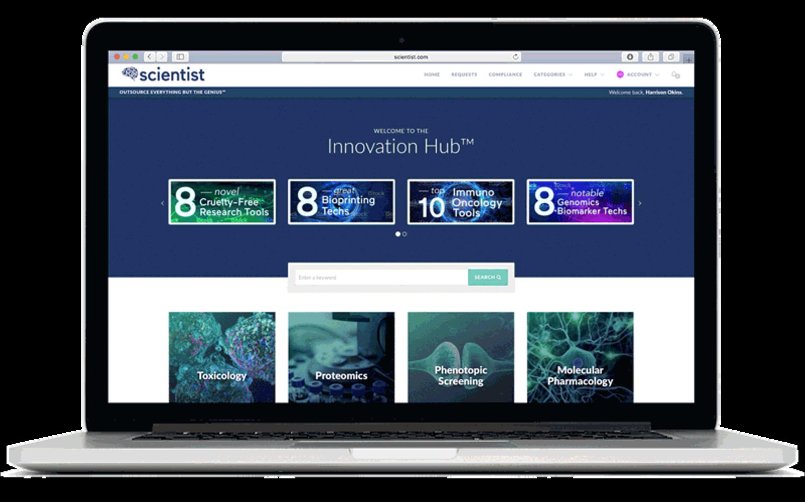 Innovation Hub™ 2.0 Is Here! | Scientist.com